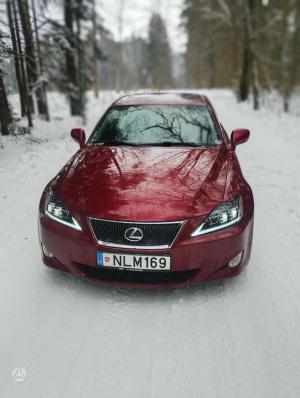 Sarkans Lexus LS 250 2006 Tauragė, ar dzinēja tilpumu 2.50 L un nobraukumu 227 tūkst. km par 4700 €, foto  vietnē AUTOMOTO.COM.LV