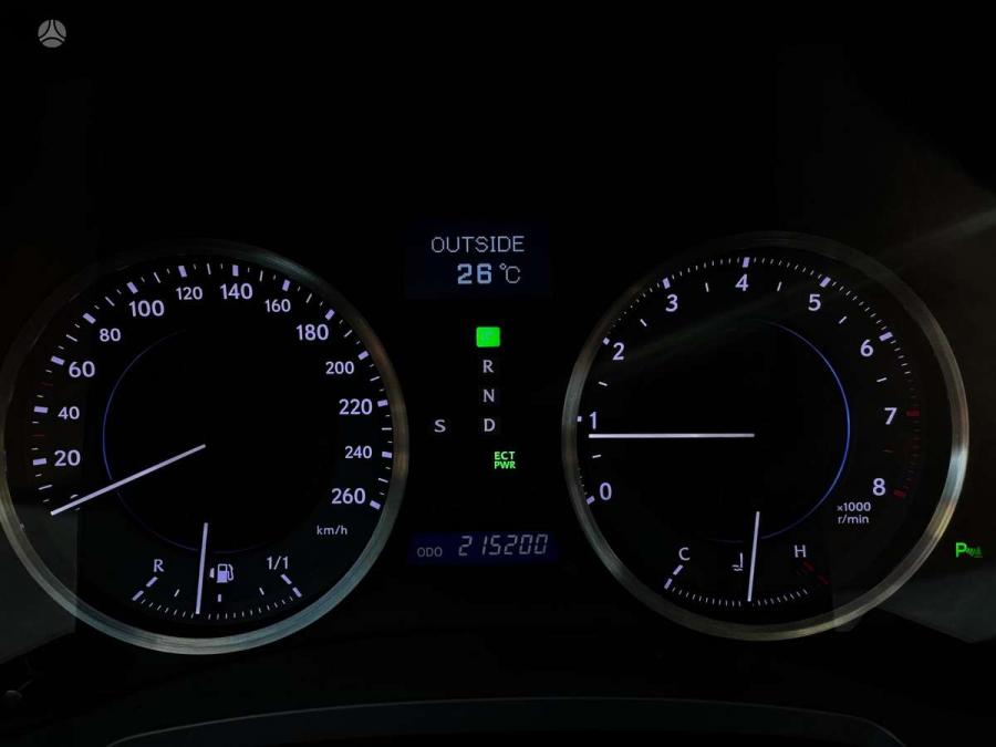 White Lexus LS 250 2011 in Kaunas, with an engine capacity of 2.50 L and mileage of 215 thousand km for 6900 €, photo 14 on AUTOMOTO.COM.LV