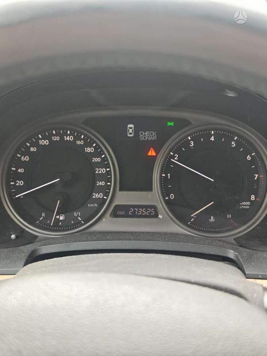 Желтый Лексус LS 250 2006 в Укмерге, объемом двигателя 2.50 л и пробегом 274 тыс. км за 1450 €, фото 15 на AUTOMOTO.COM.LV