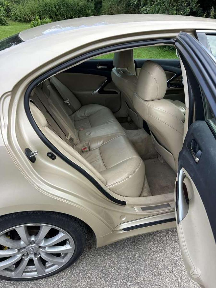 Dzeltens Lexus LS 250 2007 Viļņa, ar dzinēja tilpumu 2.50 L un nobraukumu 273 tūkst. km par 3450 €, foto 12 vietnē AUTOMOTO.COM.LV