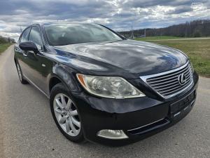 Melns Lexus LS 460 2008 Viļņa, ar dzinēja tilpumu 4.60 L un nobraukumu 285 tūkst. km par 3400 €, foto  vietnē AUTOMOTO.COM.LV