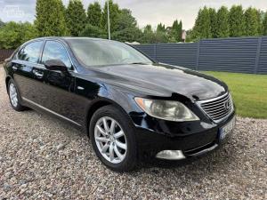 Черный Лексус LS 460 2008 в Вильнюс, объемом двигателя 4.60 л и пробегом 280 тыс. км за 2500 €, фото  на AUTOMOTO.COM.LV