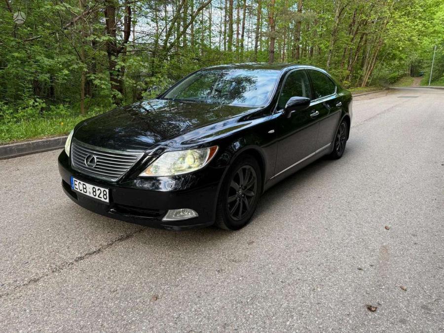 Melns Lexus LS 460 2008 Viļņa, ar dzinēja tilpumu 4.61 L un nobraukumu 217 tūkst. km par 6999 €, foto 5 vietnē AUTOMOTO.COM.LV