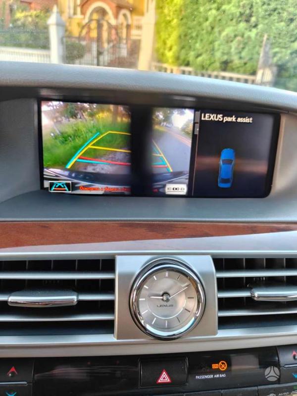 Black Lexus LS 460 2015 in Siauliai, with an engine capacity of 4.61 L and mileage of 349 thousand km for 14900 €, photo 10 on AUTOMOTO.COM.LV