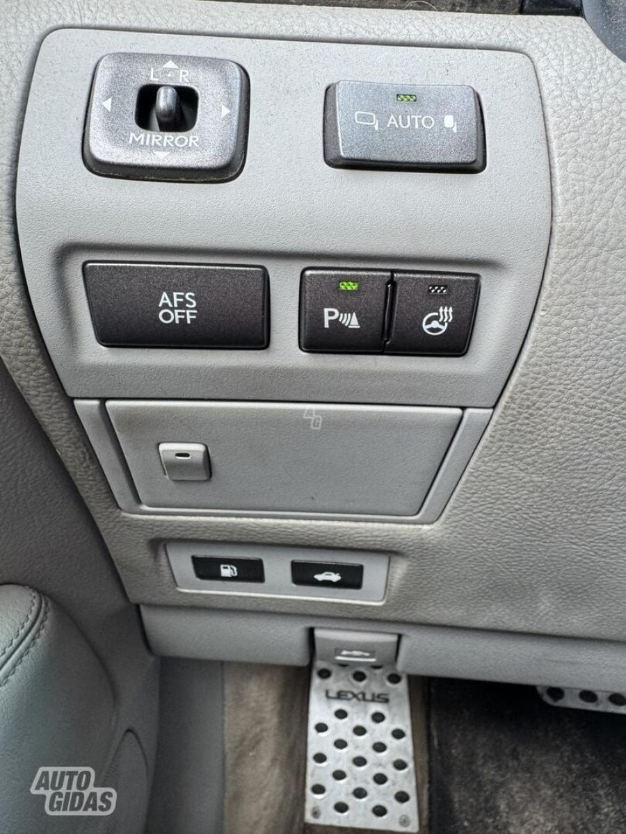 Lexus LS 460 2007 Klaipėda, ar dzinēja tilpumu 4.60 L un nobraukumu 346 tūkst. km par 9450 €, foto 20 vietnē AUTOMOTO.COM.LV