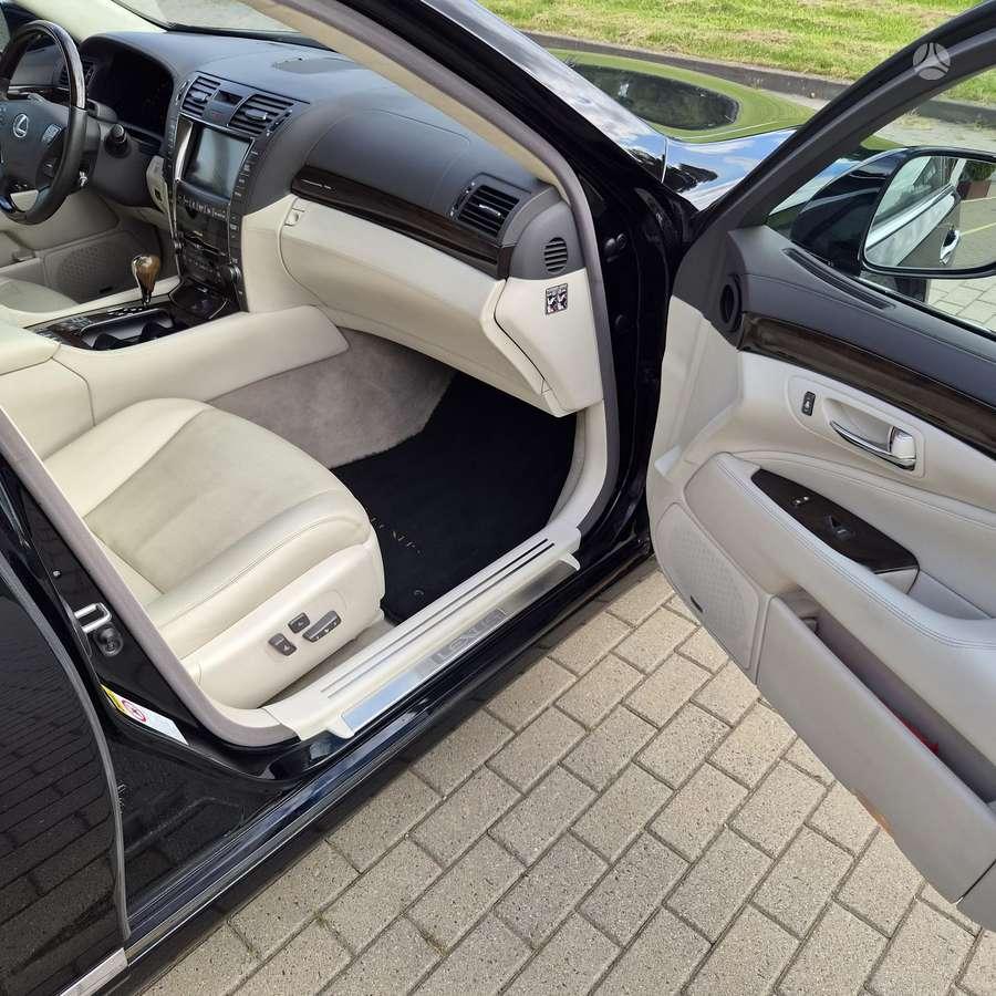 Черный Лексус LS 600h 2008 в Вильнюс, объемом двигателя 4.97 л и пробегом 228 тыс. км за 14900 €, фото 16 на AUTOMOTO.COM.LV