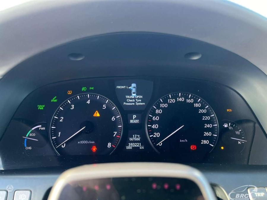 Melns Lexus LS 600h 2008 Viļņa, ar dzinēja tilpumu 4.97 L un nobraukumu 393 tūkst. km par 8900 €, foto 19 vietnē AUTOMOTO.COM.LV