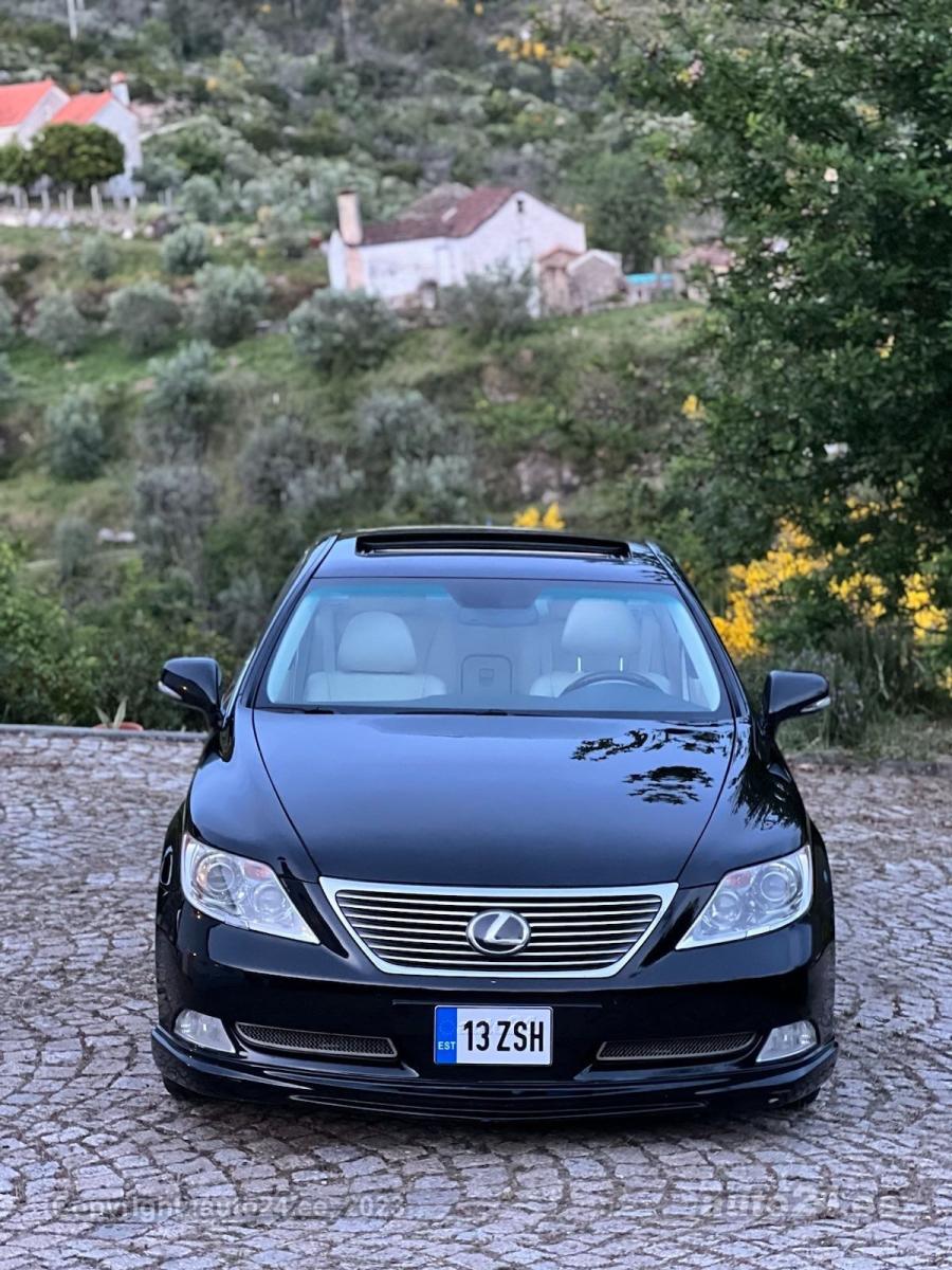 Black Lexus LS 2007 in Tallinn, with an engine capacity of 4.60 L and mileage of 296 thousand km for 9800 €, photo 4 on AUTOMOTO.COM.LV