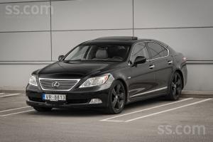 Melns Lexus LS 2007 Rīga, ar dzinēja tilpumu 4.60 L un nobraukumu 278 tūkst. km par 8950 €, foto  vietnē AUTOMOTO.COM.LV