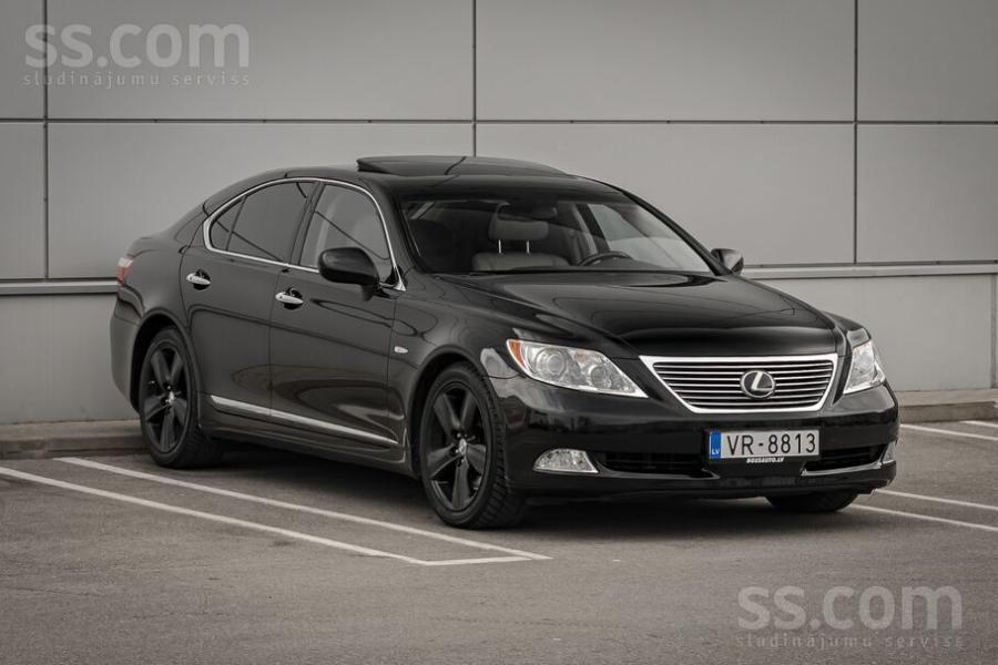 Black Lexus LS 2007 in Riga, with an engine capacity of 4.60 L and mileage of 278 thousand km for 8950 €, photo 4 on AUTOMOTO.COM.LV