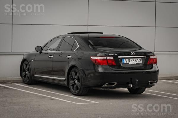 Melns Lexus LS 2007 Rīga, ar dzinēja tilpumu 4.60 L un nobraukumu 278 tūkst. km par 8950 €, foto 6 vietnē AUTOMOTO.COM.LV