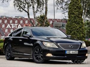 Black Lexus LS 2008 in Riga, with an engine capacity of 4.60 L and mileage of 0 thousand km for 8000 €, photo  on AUTOMOTO.COM.LV