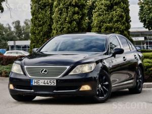 Black Lexus LS 2008 in Riga, with an engine capacity of 4.60 L and mileage of 0 thousand km for 8000 €, photo 4 on AUTOMOTO.COM.LV