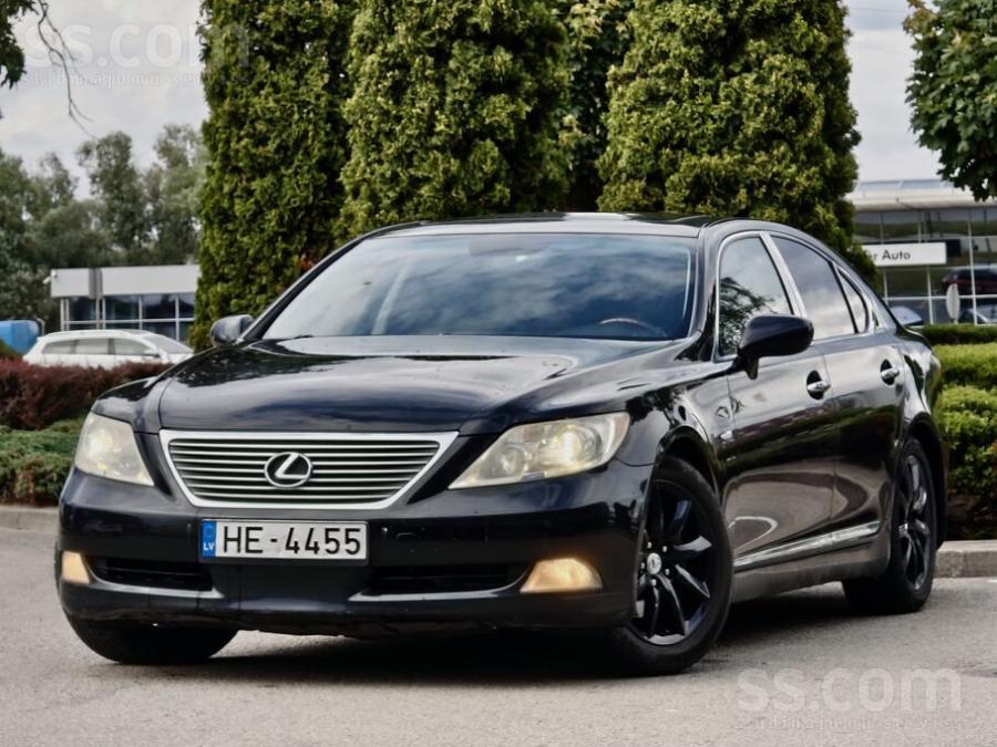 Black Lexus LS 2008 in Riga, with an engine capacity of 4.60 L and mileage of 0 thousand km for 8000 €, photo 4 on AUTOMOTO.COM.LV
