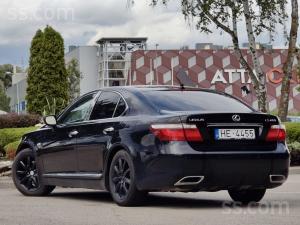 Black Lexus LS 2008 in Riga, with an engine capacity of 4.60 L and mileage of 0 thousand km for 8000 €, photo 6 on AUTOMOTO.COM.LV