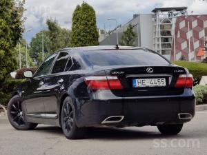 Black Lexus LS 2008 in Riga, with an engine capacity of 4.60 L and mileage of 0 thousand km for 8000 €, photo 7 on AUTOMOTO.COM.LV