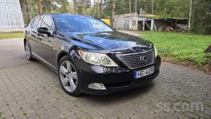 Черный Лексус ЛС 2008 в Рига, объемом двигателя 4.60 л и пробегом 156 тыс. км за 10990 €, фото  на AUTOMOTO.COM.LV