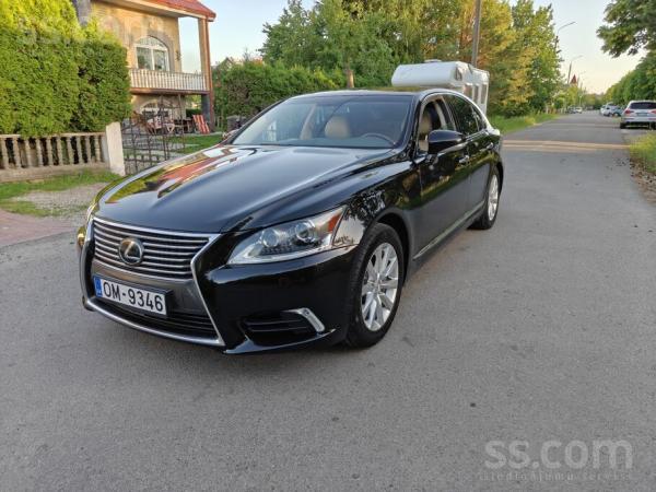 Черный Лексус ЛС 2015 в Елгава, объемом двигателя 4.60 л и пробегом 351 тыс. км за 16900 €, фото 2 на AUTOMOTO.COM.LV