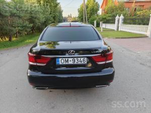 Черный Лексус ЛС 2015 в Елгава, объемом двигателя 4.60 л и пробегом 351 тыс. км за 16900 €, фото 5 на AUTOMOTO.COM.LV
