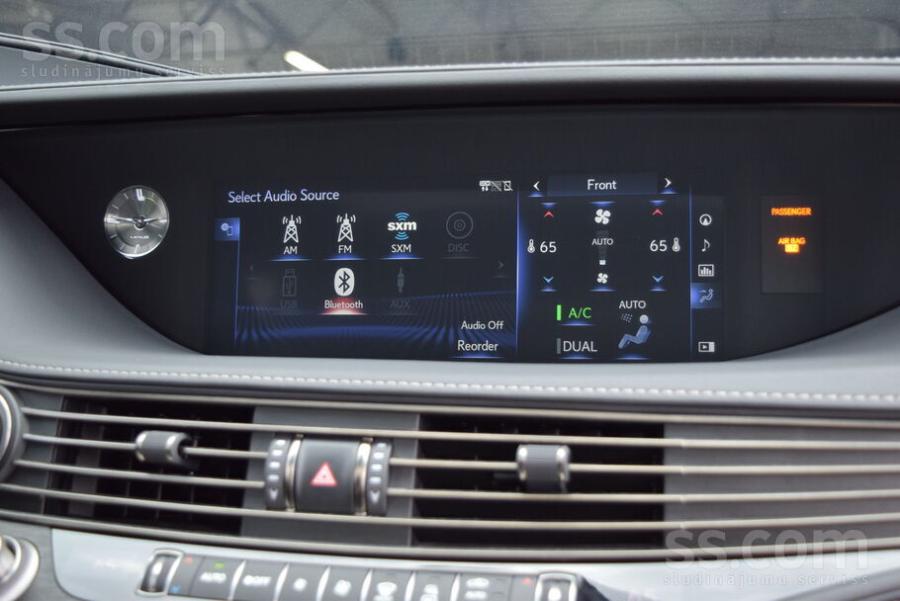 Melns Lexus LS 2018 Rīga, ar dzinēja tilpumu 3.50 L un nobraukumu 94 tūkst. km par 33900 €, foto 7 vietnē AUTOMOTO.COM.LV