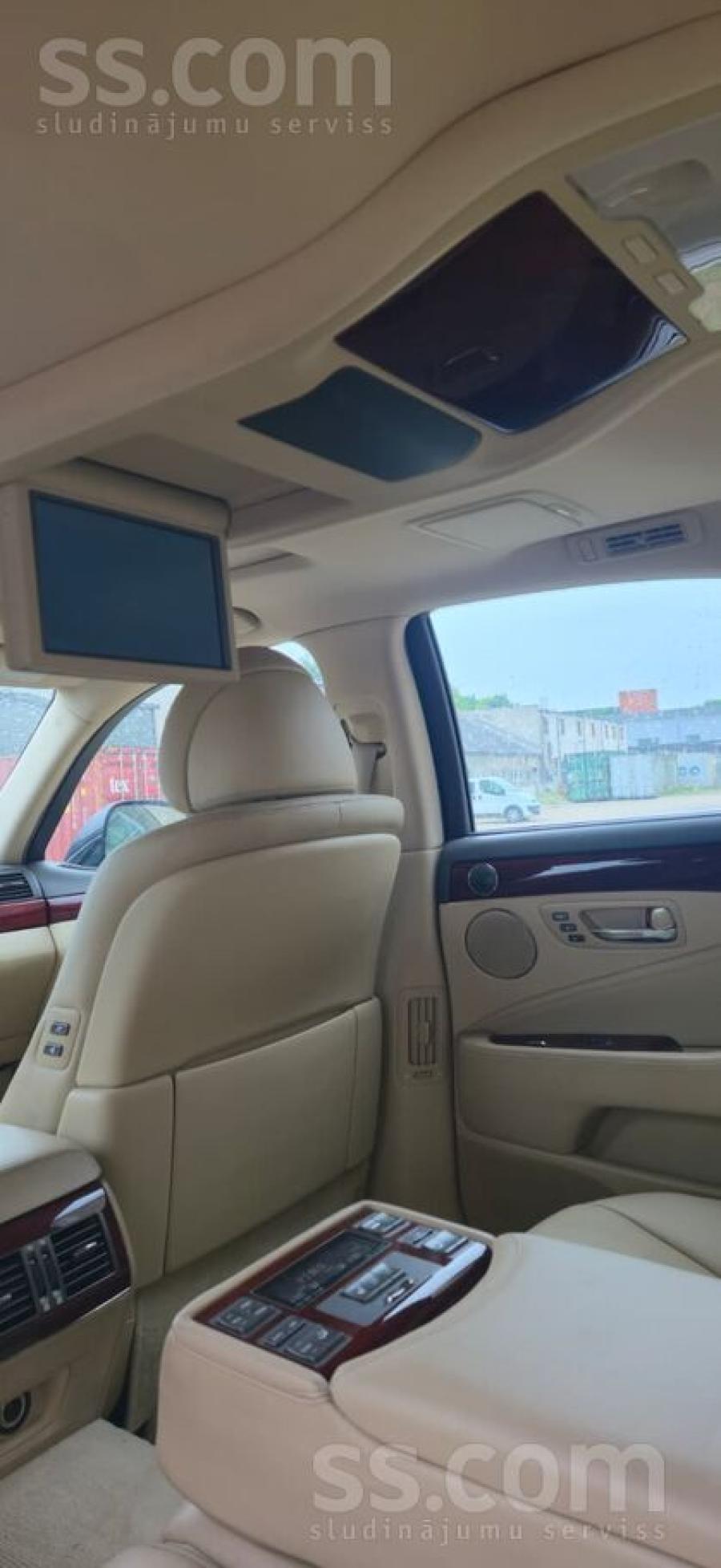 Zils Lexus LS 2007 Rīga, ar dzinēja tilpumu 5.00 L un nobraukumu 259 tūkst. km par 5800 €, foto 10 vietnē AUTOMOTO.COM.LV