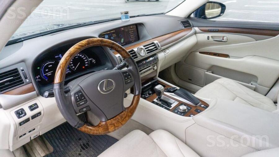 Zils Lexus LS 2013 Rīga, ar dzinēja tilpumu 5.00 L un nobraukumu 287 tūkst. km par 23590 €, foto 10 vietnē AUTOMOTO.COM.LV