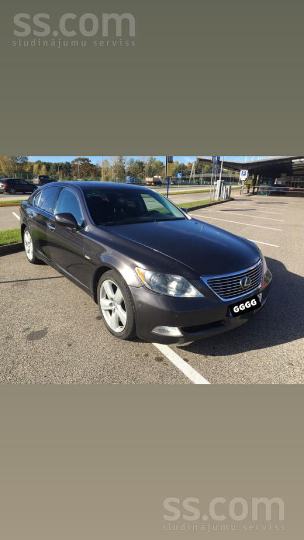 Brown Lexus LS 2007 in Riga, with an engine capacity of 4.60 L and mileage of 162 thousand km for 7350 €, photo 3 on AUTOMOTO.COM.LV