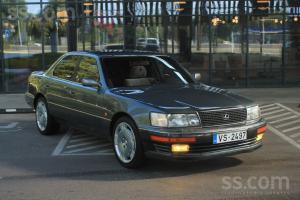 Серый Лексус ЛС 1991 в Рига, объемом двигателя 4.00 л и пробегом 337 тыс. км за 9900 €, фото  на AUTOMOTO.COM.LV