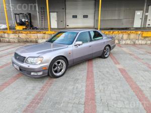 Pelēks Lexus LS 1998 Rīga, ar dzinēja tilpumu 4.00 L un nobraukumu 350 tūkst. km par 9480 €, foto 4 vietnē AUTOMOTO.COM.LV