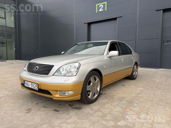 Pelēks Lexus LS 2001 Rīga, ar dzinēja tilpumu 4.30 L un nobraukumu 263 tūkst. km par 11500 €, foto 1 vietnē AUTOMOTO.COM.LV
