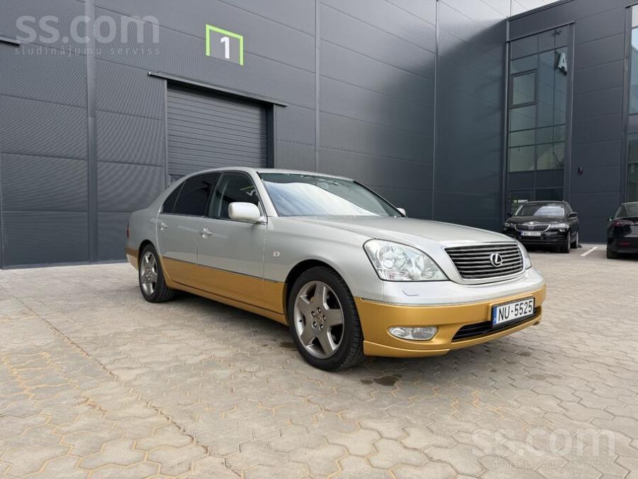 Grey Lexus LS 2001 in Riga, with an engine capacity of 4.30 L and mileage of 263 thousand km for 11500 €, photo 3 on AUTOMOTO.COM.LV