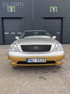 Grey Lexus LS 2001 in Riga, with an engine capacity of 4.30 L and mileage of 263 thousand km for 11500 €, photo 4 on AUTOMOTO.COM.LV