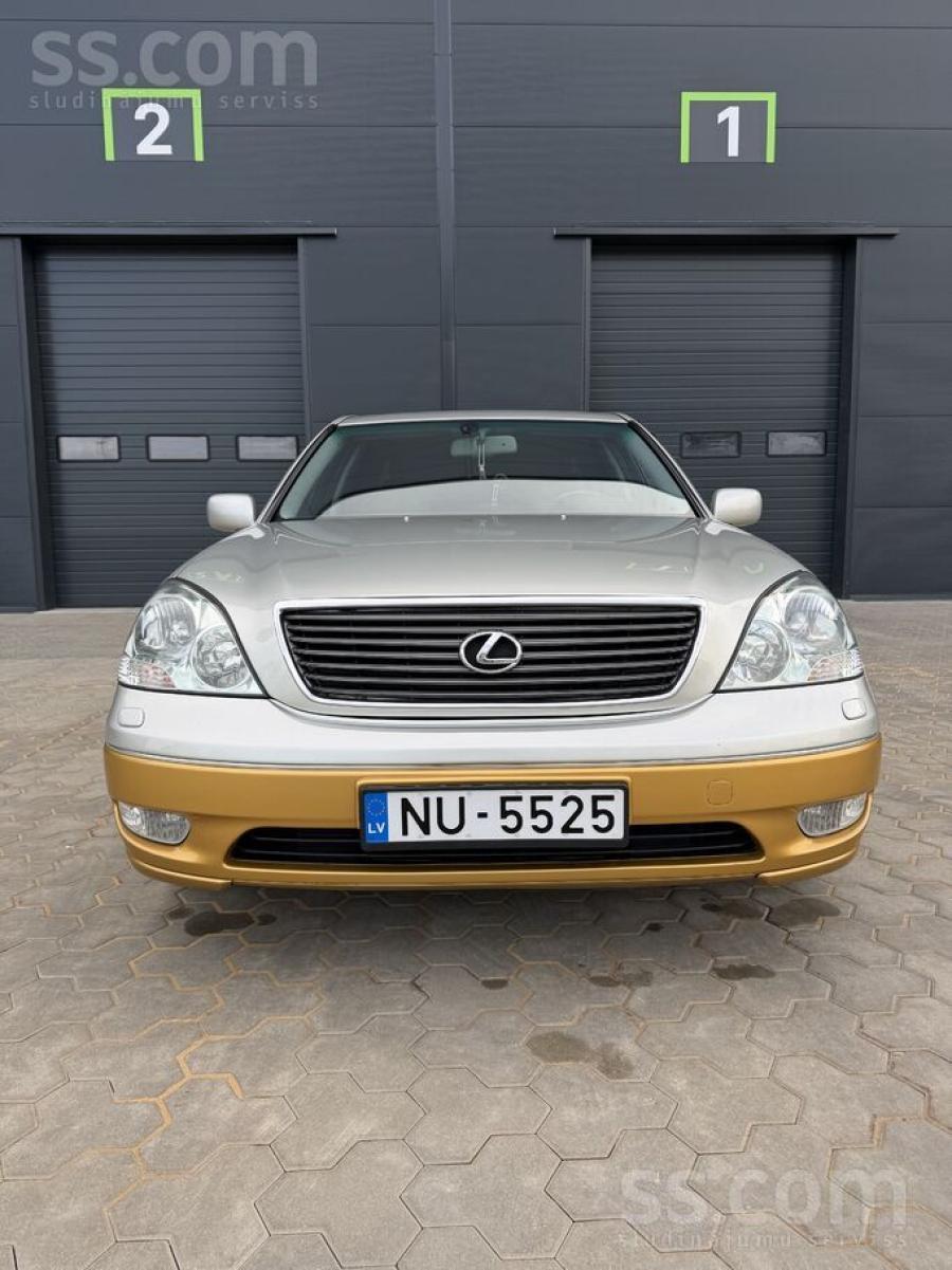 Grey Lexus LS 2001 in Riga, with an engine capacity of 4.30 L and mileage of 263 thousand km for 11500 €, photo 4 on AUTOMOTO.COM.LV