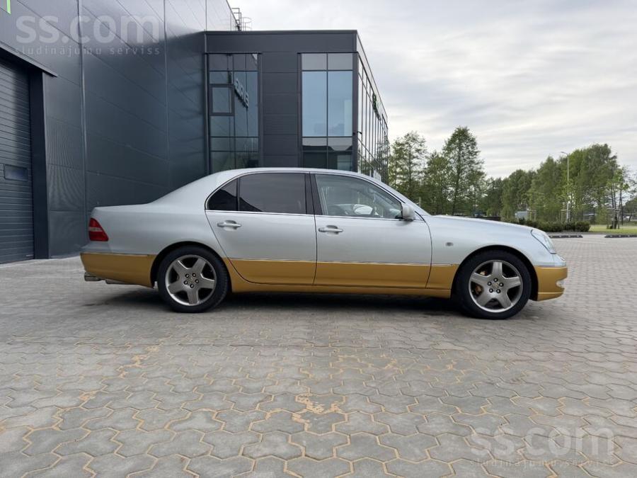 Grey Lexus LS 2001 in Riga, with an engine capacity of 4.30 L and mileage of 263 thousand km for 11500 €, photo 7 on AUTOMOTO.COM.LV