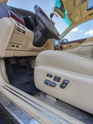 Pelēks Lexus LS 2009 Rīga, ar dzinēja tilpumu 5.00 L un nobraukumu 299 tūkst. km par 13000 €, foto 22 vietnē AUTOMOTO.COM.LV