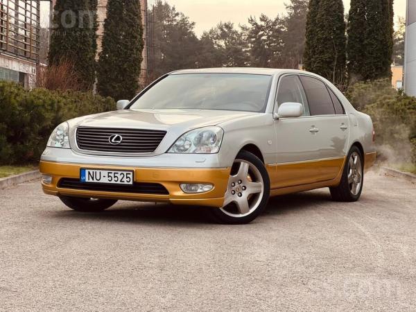 Lexus LS 2001 in Riga, with an engine capacity of 4.30 L and mileage of 254 thousand km for 9500 €, photo 1 on AUTOMOTO.COM.LV