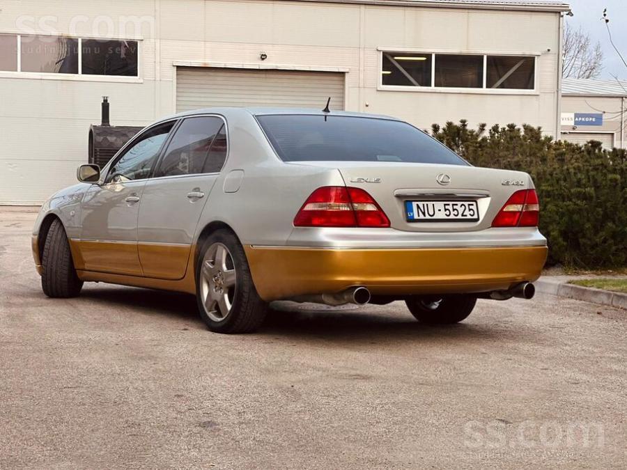 Lexus LS 2001 in Riga, with an engine capacity of 4.30 L and mileage of 254 thousand km for 9500 €, photo 18 on AUTOMOTO.COM.LV