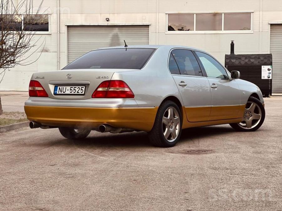 Lexus LS 2001 in Riga, with an engine capacity of 4.30 L and mileage of 254 thousand km for 9500 €, photo 25 on AUTOMOTO.COM.LV