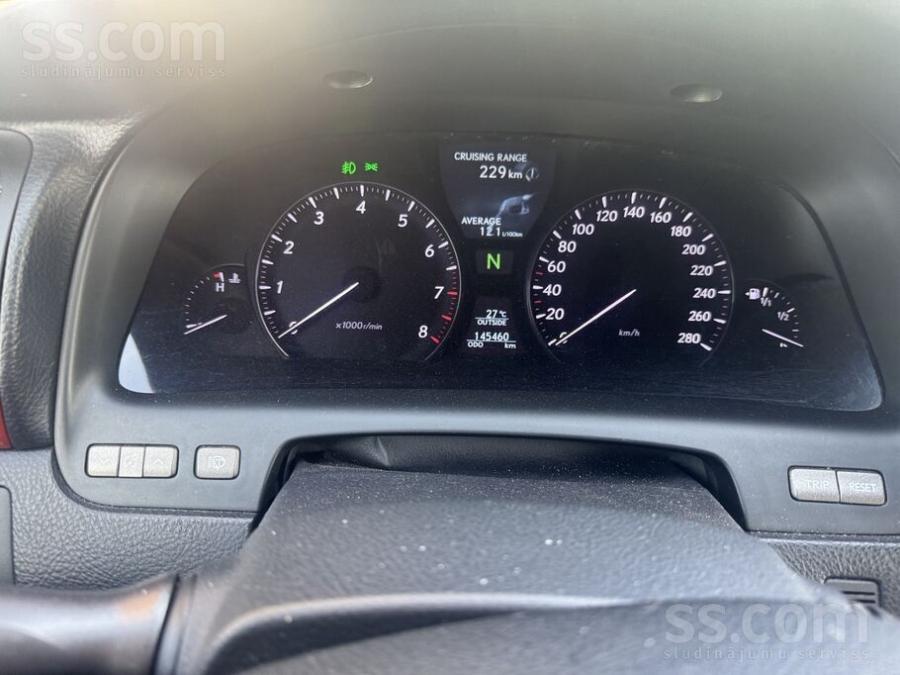 Lexus LS 2012 Rīga, ar dzinēja tilpumu 4.60 L un nobraukumu 145 tūkst. km par 12700 €, foto 19 vietnē AUTOMOTO.COM.LV