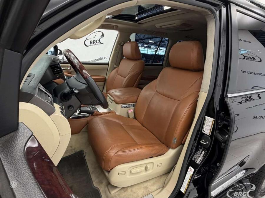 Черный Лексус LX 570 2008 в Вильнюс, объемом двигателя 5.66 л и пробегом 282 тыс. км за 28500 €, фото 28 на AUTOMOTO.COM.LV