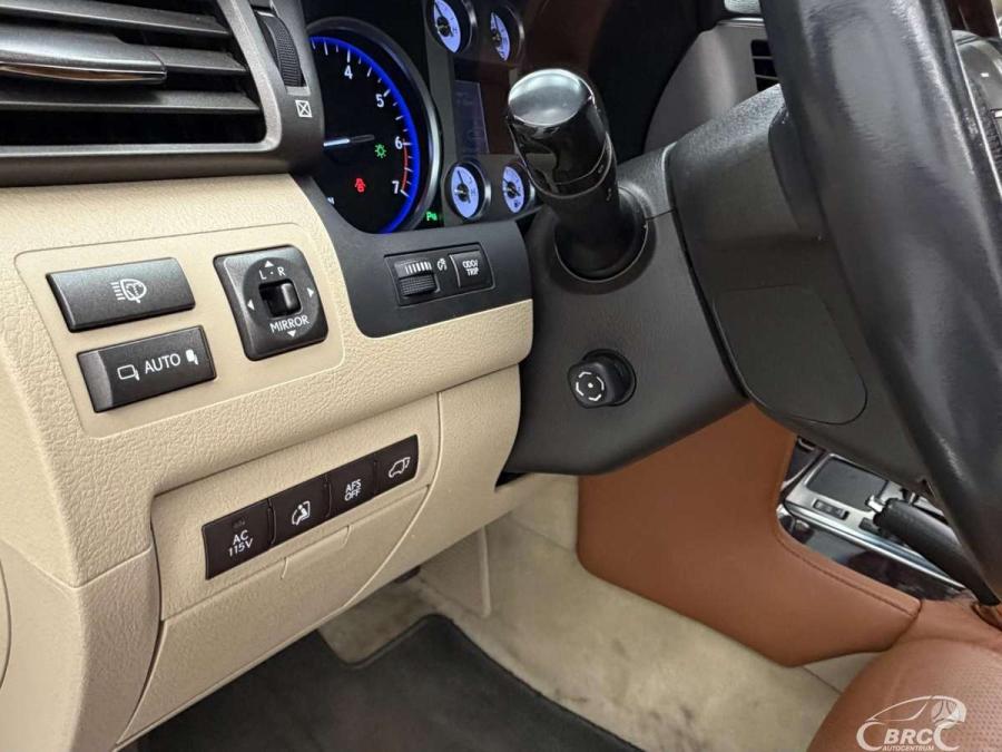 Черный Лексус LX 570 2008 в Вильнюс, объемом двигателя 5.66 л и пробегом 282 тыс. км за 28500 €, фото 31 на AUTOMOTO.COM.LV