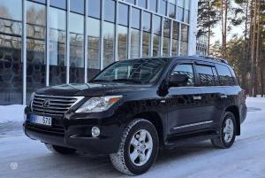 Melns Lexus LX 570 2009 Viļņa, ar dzinēja tilpumu 5.70 L un nobraukumu 209 tūkst. km par 25400 €, foto  vietnē AUTOMOTO.COM.LV
