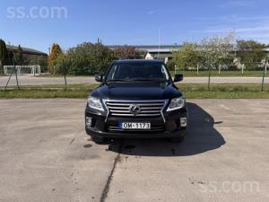 Black Lexus LX 2013 in Riga, with an engine capacity of 5.70 L and mileage of 0 thousand km for 30500 €, photo  on AUTOMOTO.COM.LV