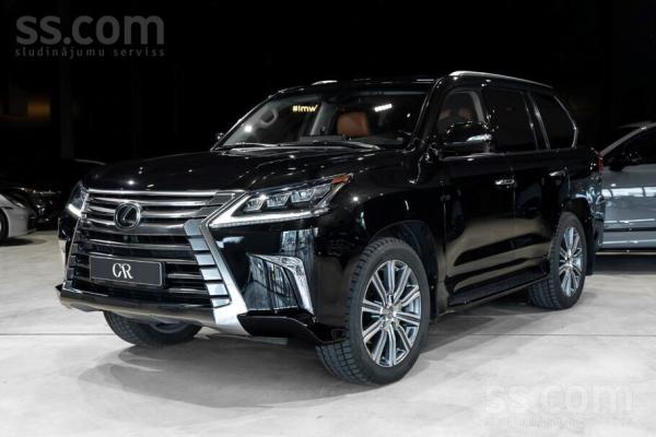Melns Lexus LX 2017 Rīga, ar dzinēja tilpumu 5.70 L un nobraukumu 83 tūkst. km par 74500 €, foto 1 vietnē AUTOMOTO.COM.LV