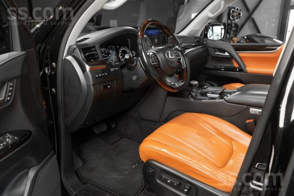 Melns Lexus LX 2017 Rīga, ar dzinēja tilpumu 5.70 L un nobraukumu 83 tūkst. km par 74500 €, foto 9 vietnē AUTOMOTO.COM.LV