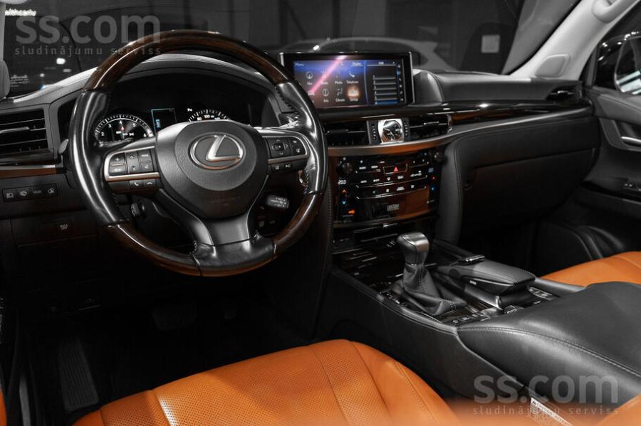 Melns Lexus LX 2017 Rīga, ar dzinēja tilpumu 5.70 L un nobraukumu 83 tūkst. km par 74500 €, foto 11 vietnē AUTOMOTO.COM.LV