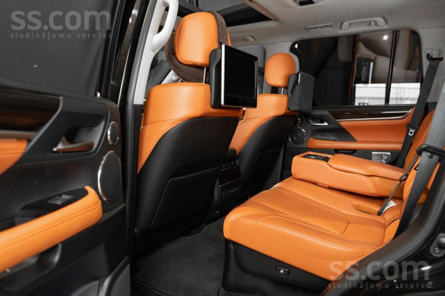 Melns Lexus LX 2017 Rīga, ar dzinēja tilpumu 5.70 L un nobraukumu 83 tūkst. km par 74500 €, foto 14 vietnē AUTOMOTO.COM.LV
