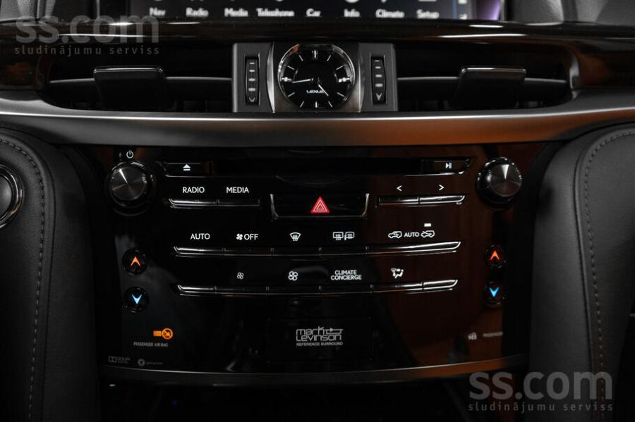 Melns Lexus LX 2017 Rīga, ar dzinēja tilpumu 5.70 L un nobraukumu 83 tūkst. km par 74500 €, foto 27 vietnē AUTOMOTO.COM.LV