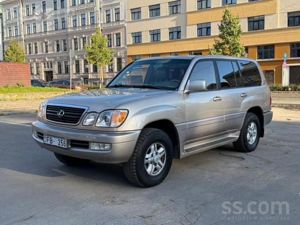 Коричневый Лексус ЛХ 2000 в Рига, объемом двигателя 4.70 л и пробегом 151 тыс. км за 12900 €, фото 1 на AUTOMOTO.COM.LV