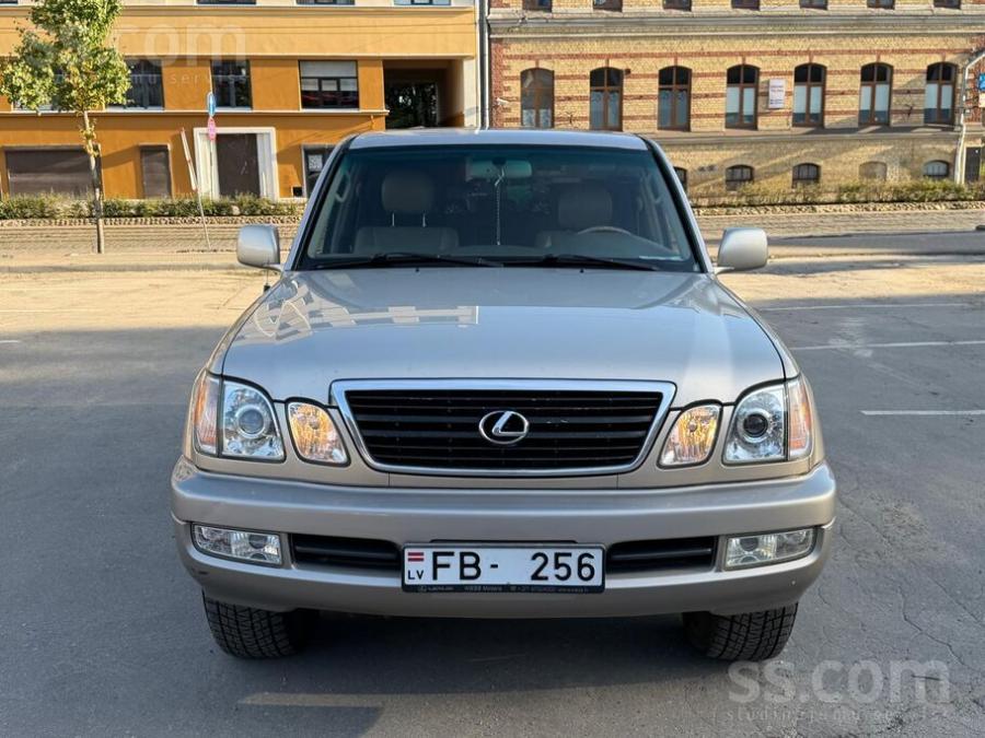 Коричневый Лексус ЛХ 2000 в Рига, объемом двигателя 4.70 л и пробегом 151 тыс. км за 12900 €, фото 3 на AUTOMOTO.COM.LV